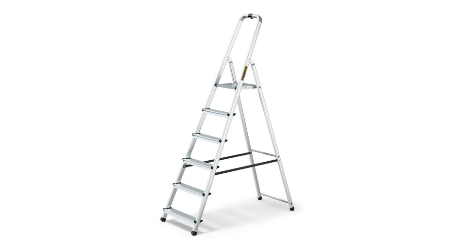 Kućne Merdevine sa 6 gazišta Microcer | Aluminijumske merdevine ...