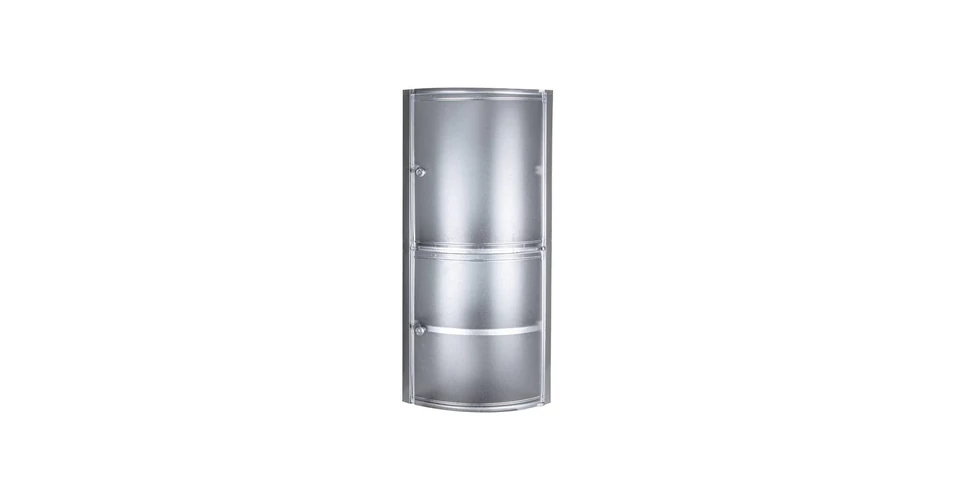 Polica ugaona 62x32cm sa providnim vratancima - siva | Police plastične ...